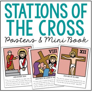 Catholic Posters for Kids Bundle | Homeschool CCD Activity Printables ...