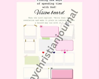 Christian Vision Board Kit - Etsy