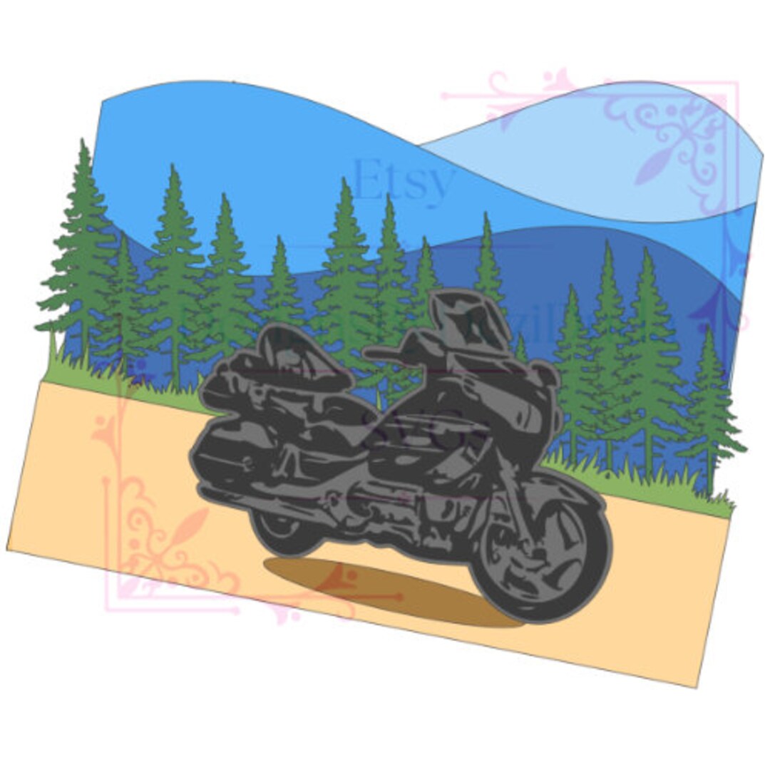 Honda Goldwing PNG - Etsy