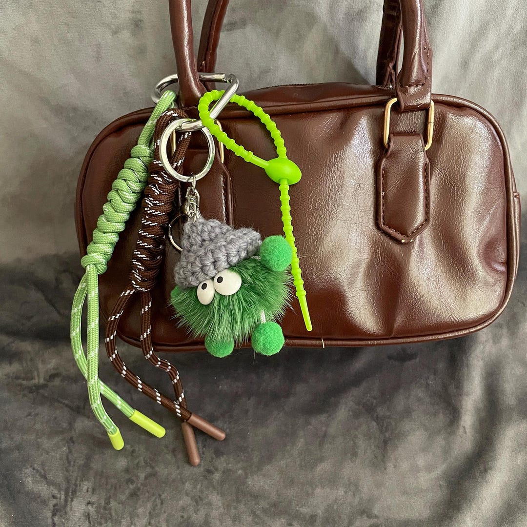 Lovely Plush Bag Charms,rope Bag Charm for Purse,gift for Her,handbag ...