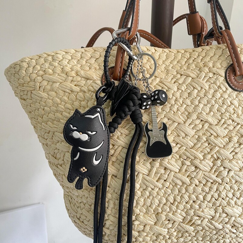 Cat Bag Charm - Etsy