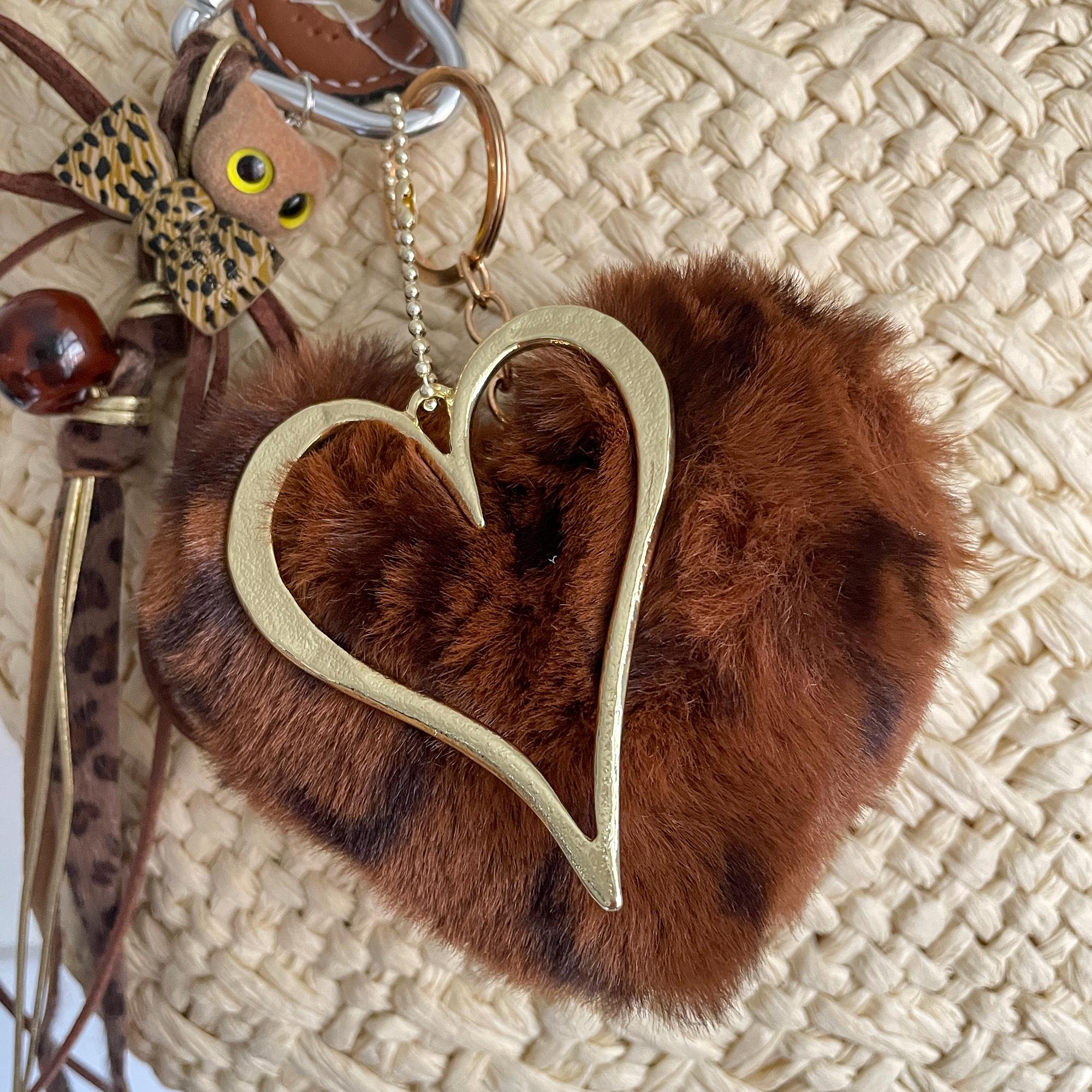 Leopard Color Bag Charms,rope Bag Charm for Purse,keychain Bag ...