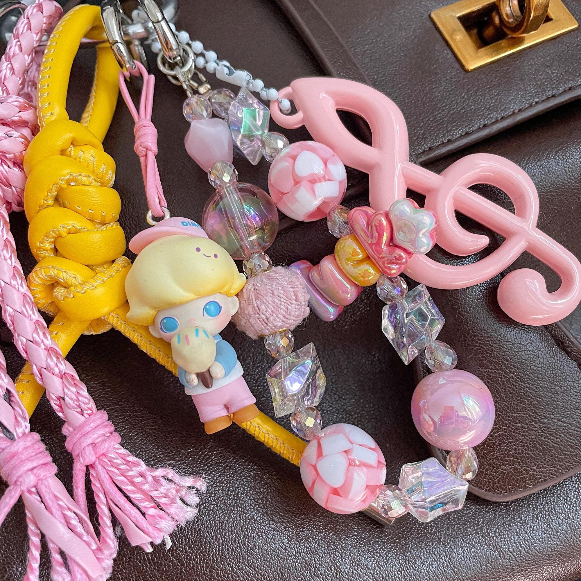 POPMART Dimoo Bag Charms,rope Bag Charm for Purse,handbag Keychain Bag ...