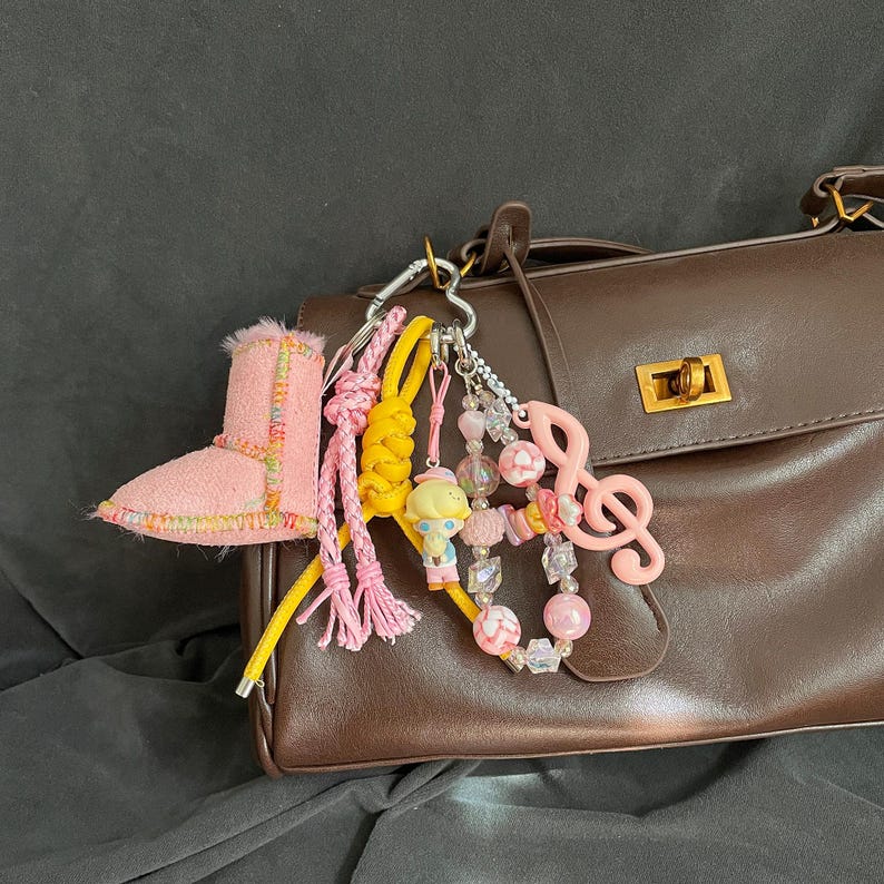 POPMART Dimoo Bag Charms,rope Bag Charm for Purse,handbag Keychain Bag ...