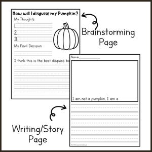 Disguise a Pumpkin Printable: Fall Craft Activity for Kids (PDF) - Etsy