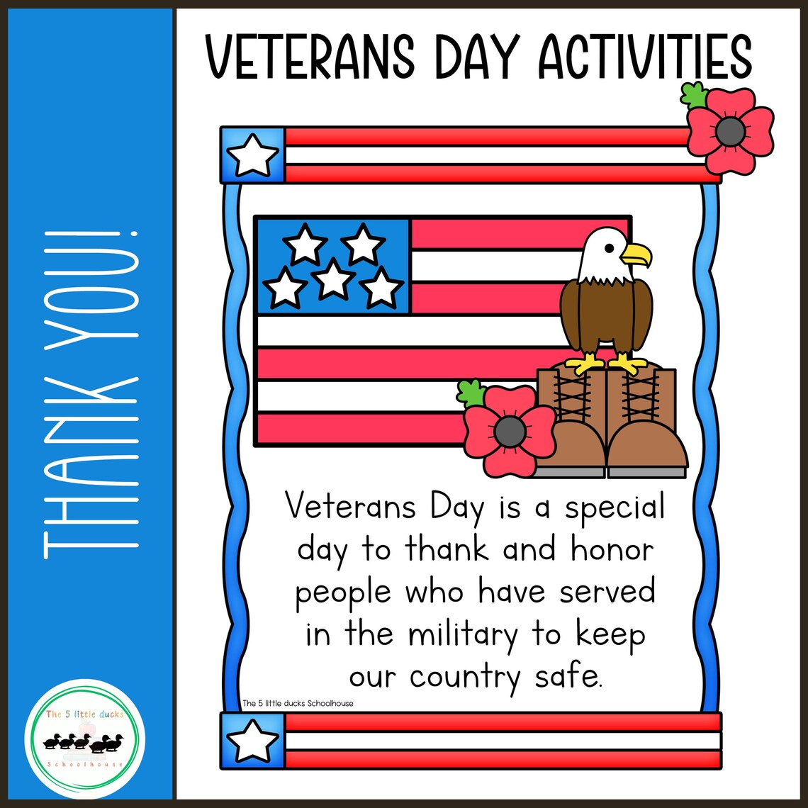 Veterans Day Activity Pack: Poem, Coloring Pages, Writing Prompts ...