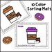 Color Sorting Activity - Colorful Donuts & Hot Chocolate Learning ...