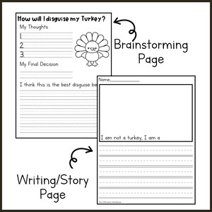 Disguise a Turkey Activity: Printable Thanksgiving Craft (PDF) - Etsy