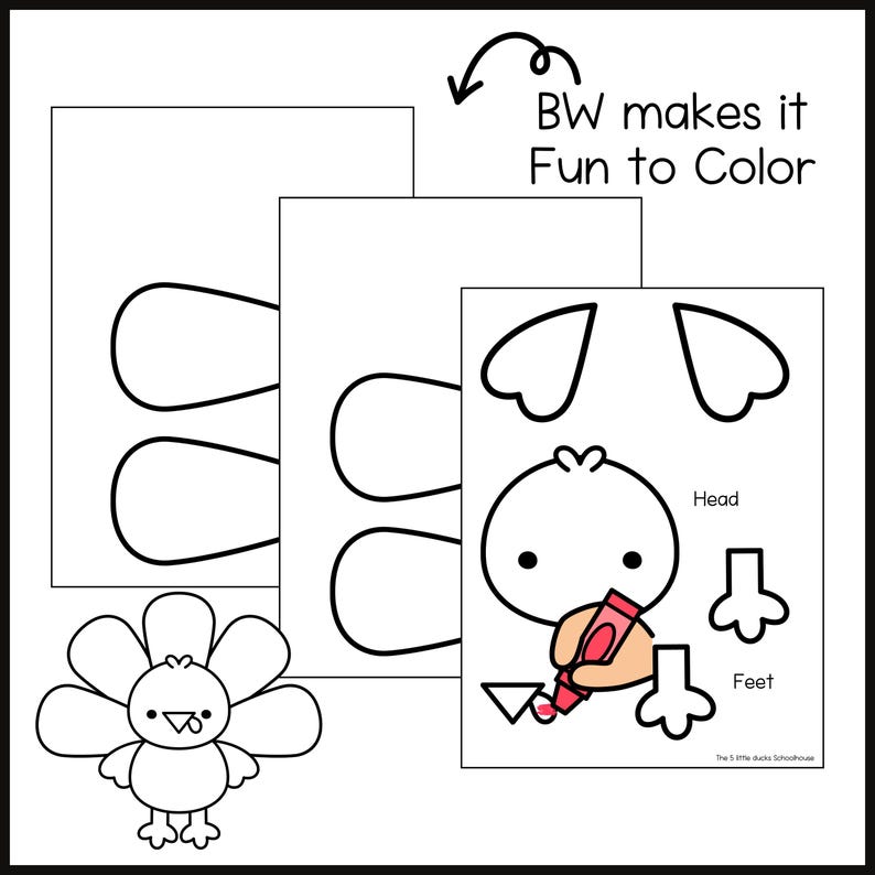 Build a Turkey Craft Kit for Kids - Fun Thanksgiving DIY Project ...