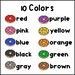 Color Sorting Activity - Colorful Donuts & Hot Chocolate Learning ...