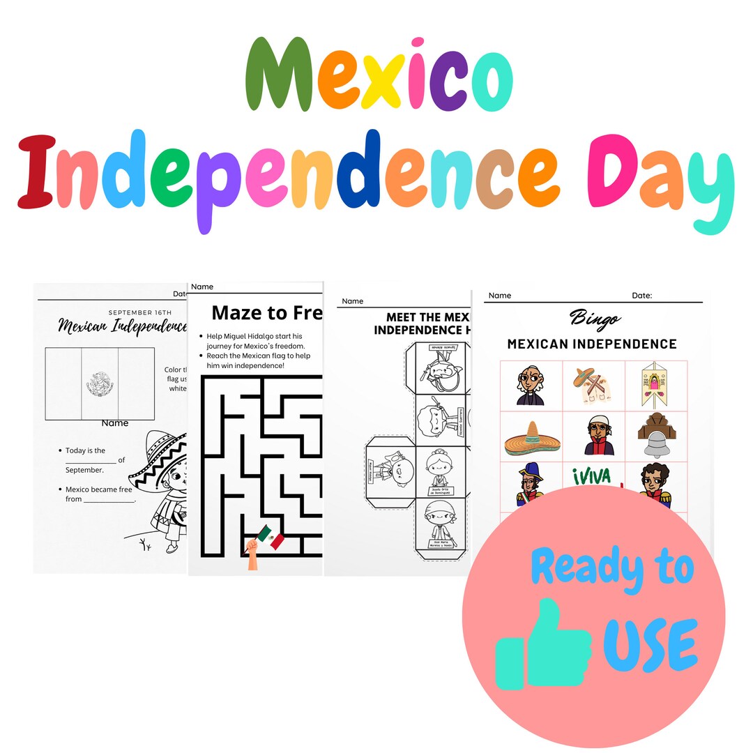 September 16 Mexican Independence Day Bundle - Etsy