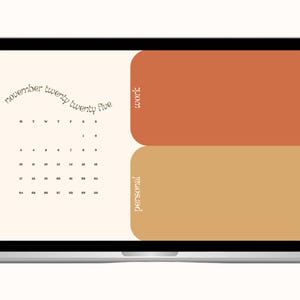 2025 Retro Calendar Desktop Wallpaper With Bonus Icons (digital ...