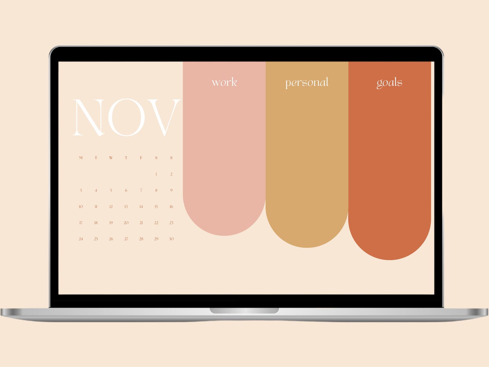 Neutral 2025 Desktop Wallpaper | Calendar Wallpaper | Calendar Desktop ...