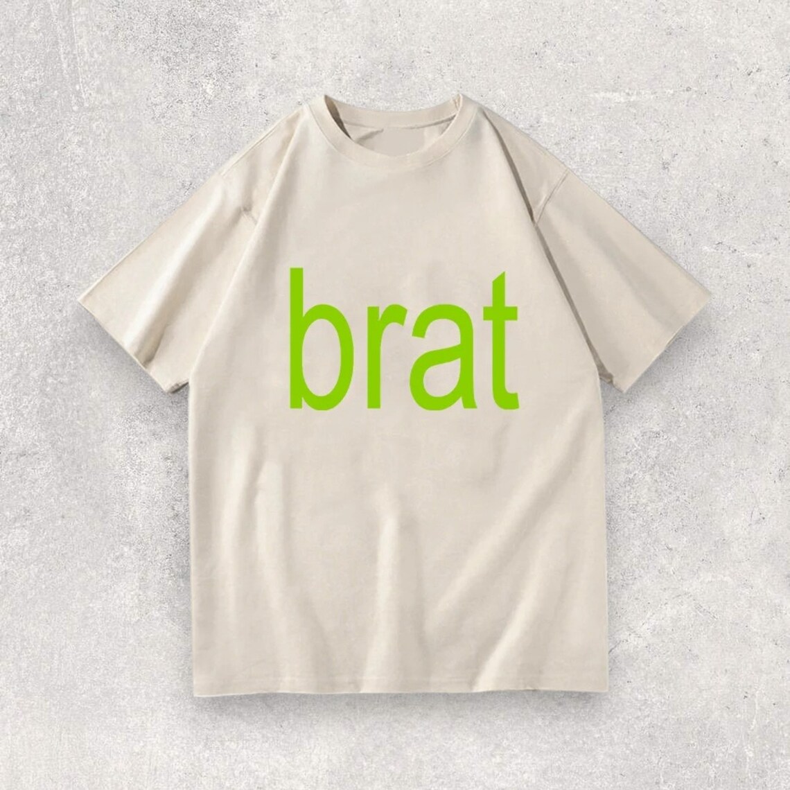 Charli XCX BRAT Album Cover T-shirt, Cult Classic Music Merch, Iconic ...