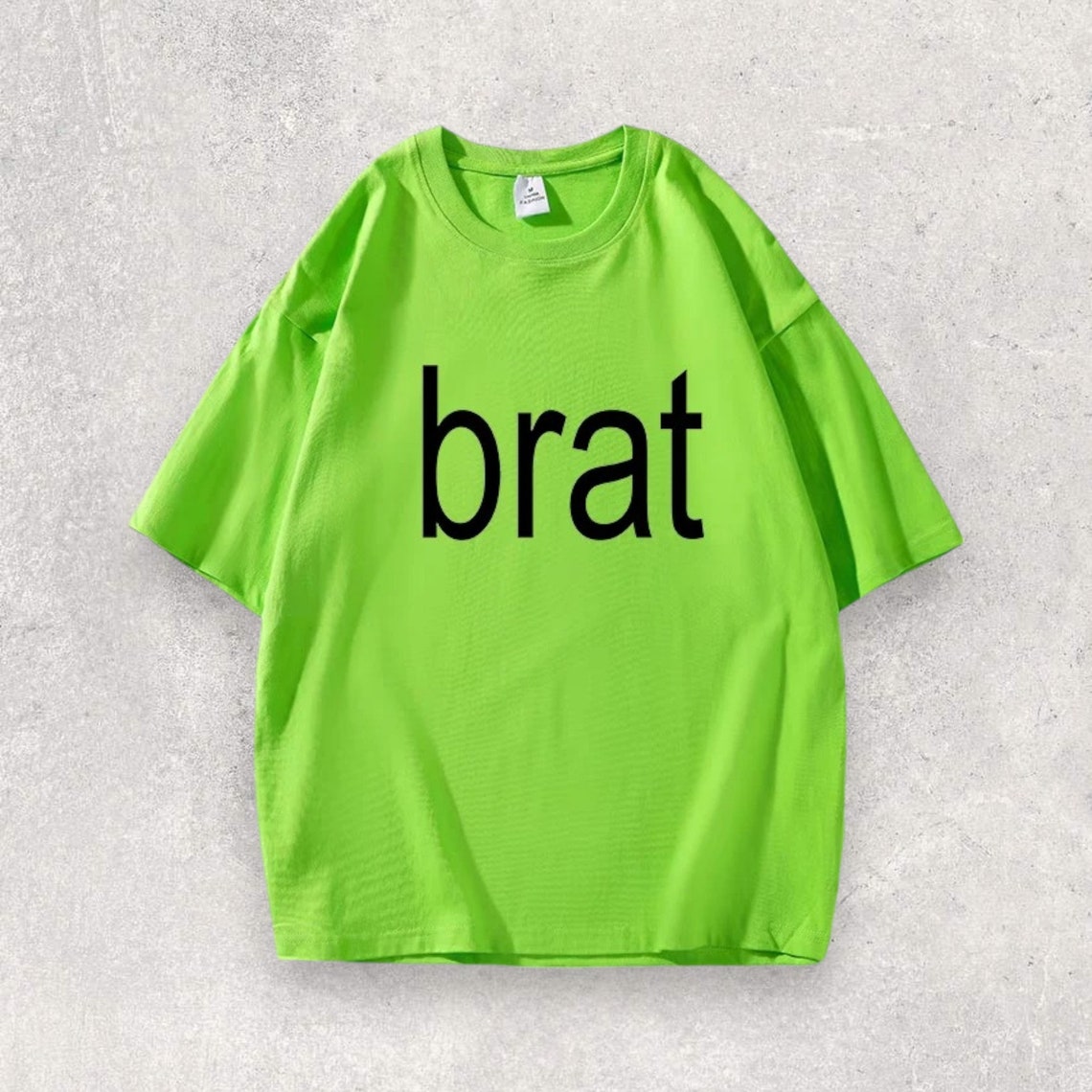 Charli XCX BRAT Album Cover T-shirt, Cult Classic Music Merch, Iconic ...