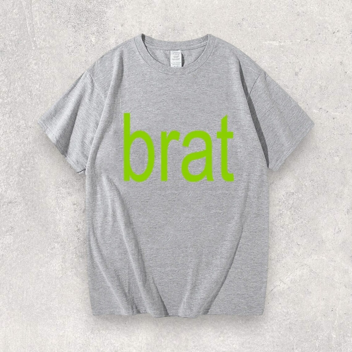 Charli XCX BRAT Album Cover T-shirt, Cult Classic Music Merch, Iconic ...