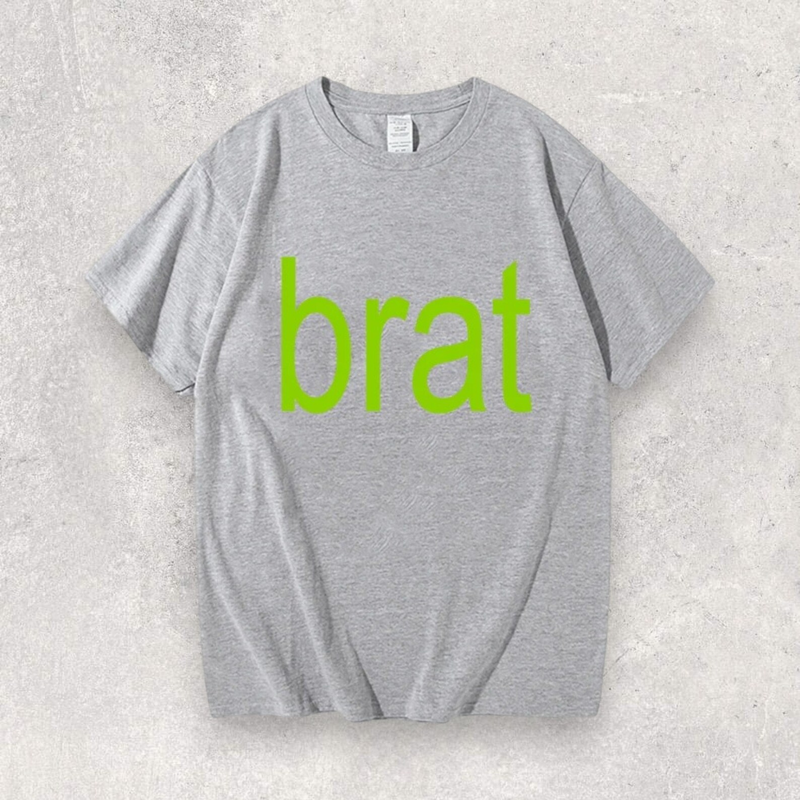 Charli XCX BRAT Album Cover T-shirt, Cult Classic Music Merch, Iconic ...