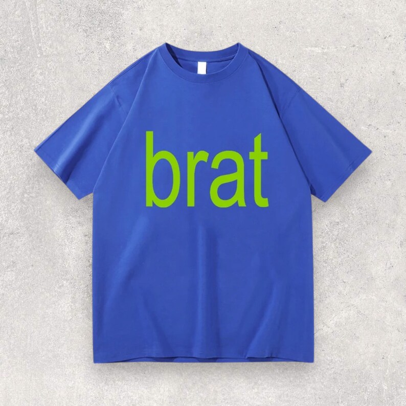 Charli XCX BRAT Album Cover T-shirt, Cult Classic Music Merch, Iconic ...
