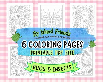 My Island Friends: A Hawaiian Coloring Book for Artists Big and Small ...