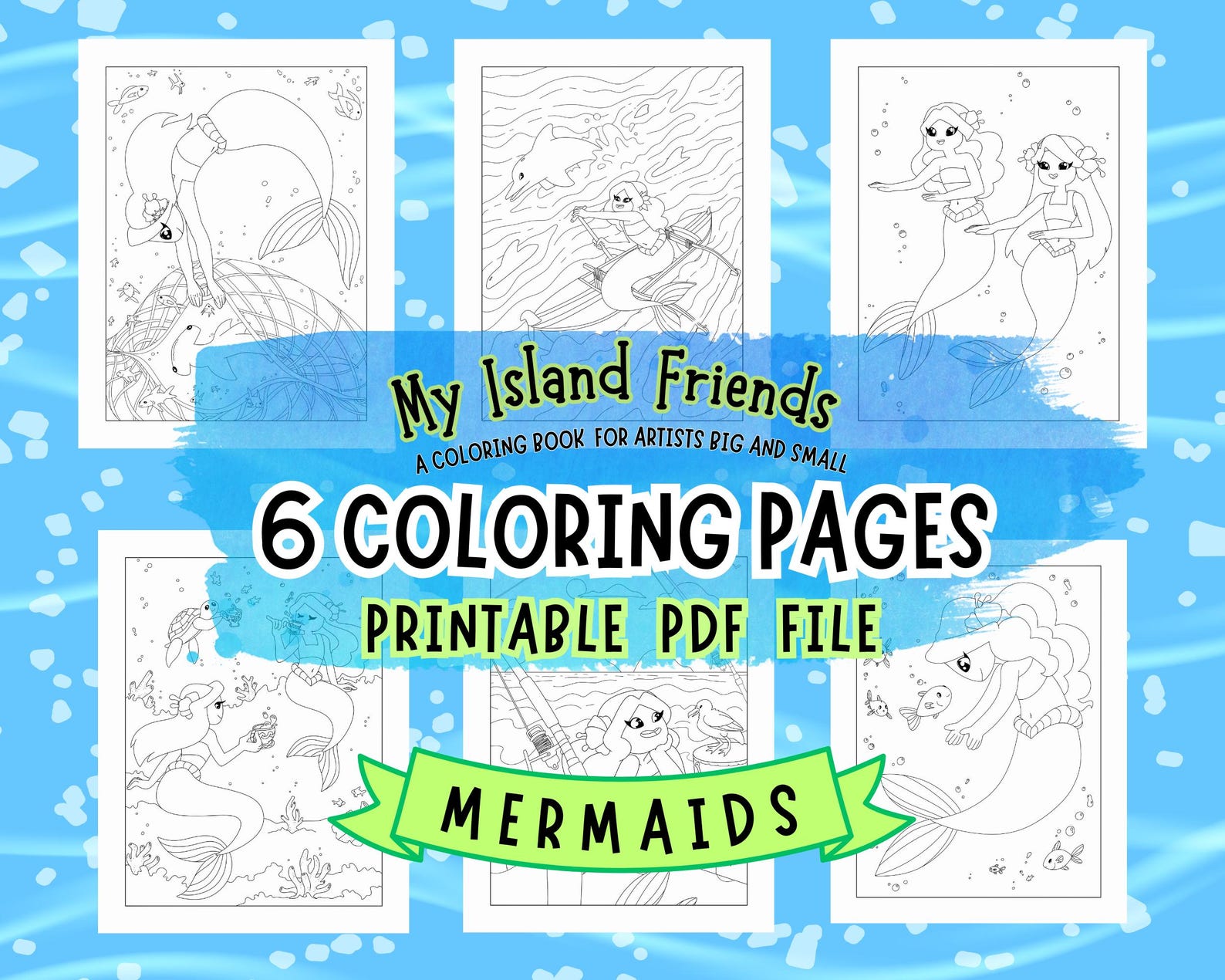 My Island Friends: A Hawaiian Coloring Book for Artists Big and Small ...