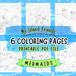 My Island Friends: A Hawaiian Coloring Book for Artists Big and Small ...