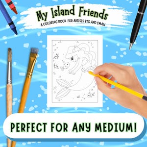 My Island Friends: A Hawaiian Coloring Book for Artists Big and Small ...