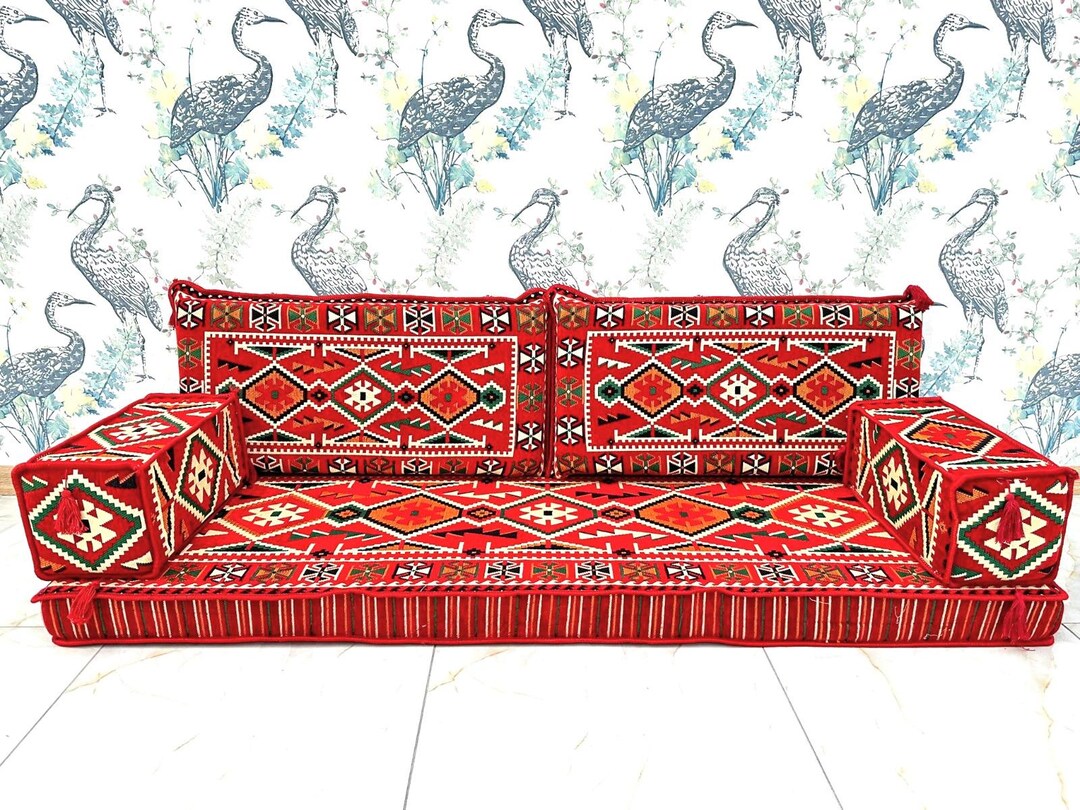 Arabic Sofa Loveseat Sofas Floor Seating Sofa Indoor and Outdoor Floor ...