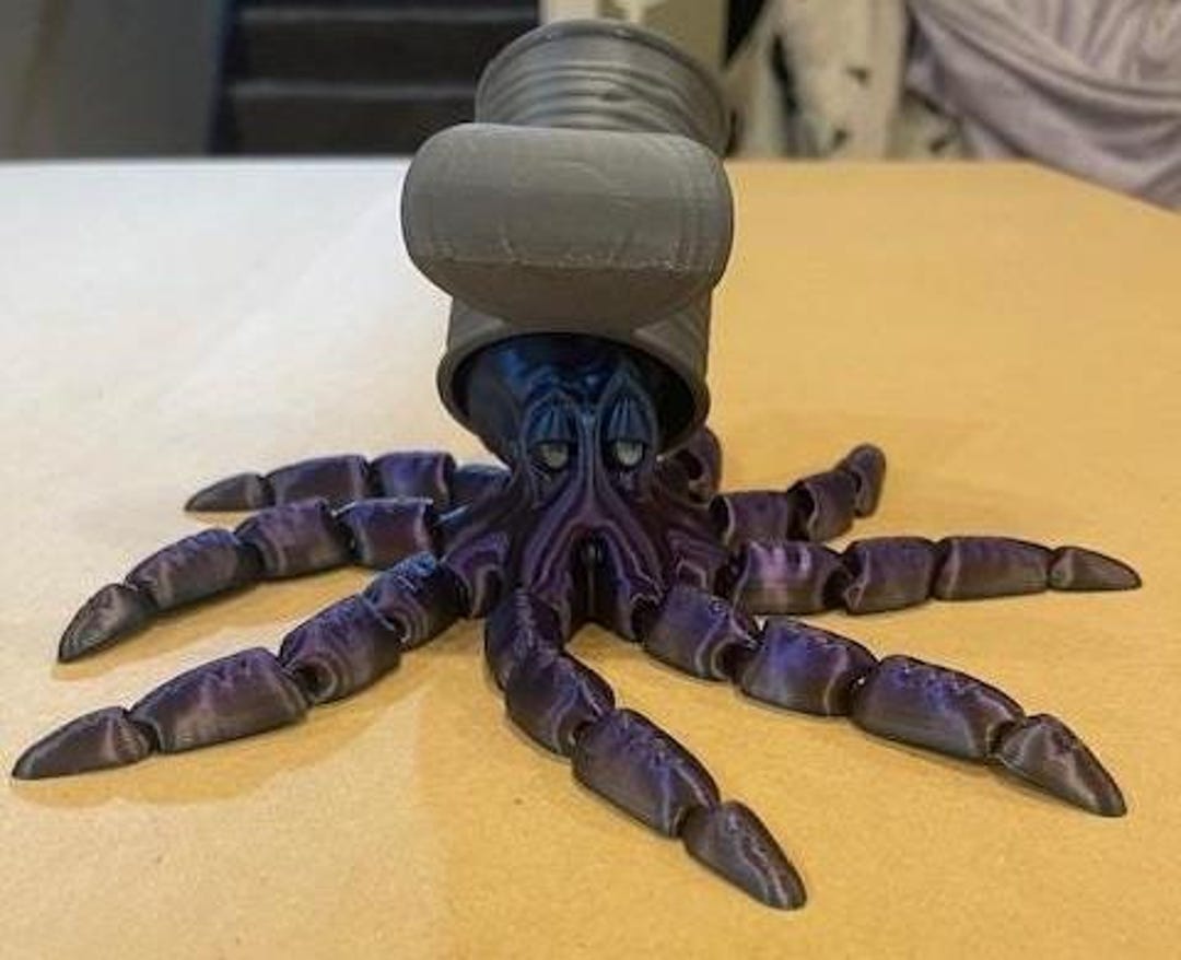 Articulated Octopus Buddy - Etsy