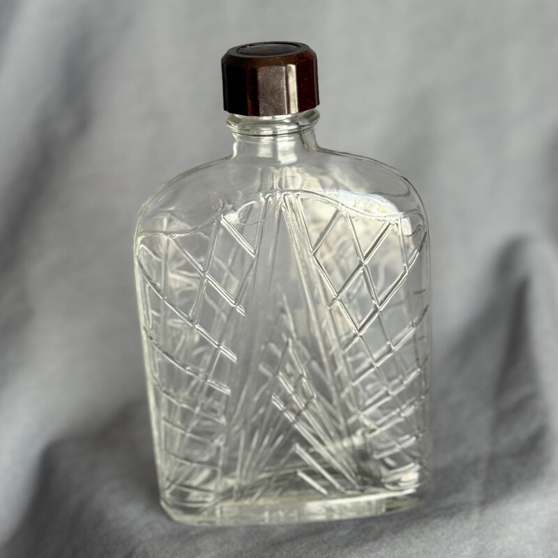 Vintage Flask - Etsy