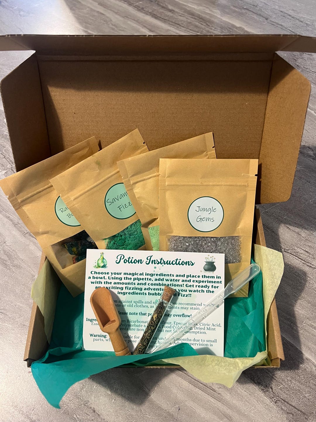 Magical Potion Kit Jungle Adventure Theme, Kids Gift, Fizz, Science ...