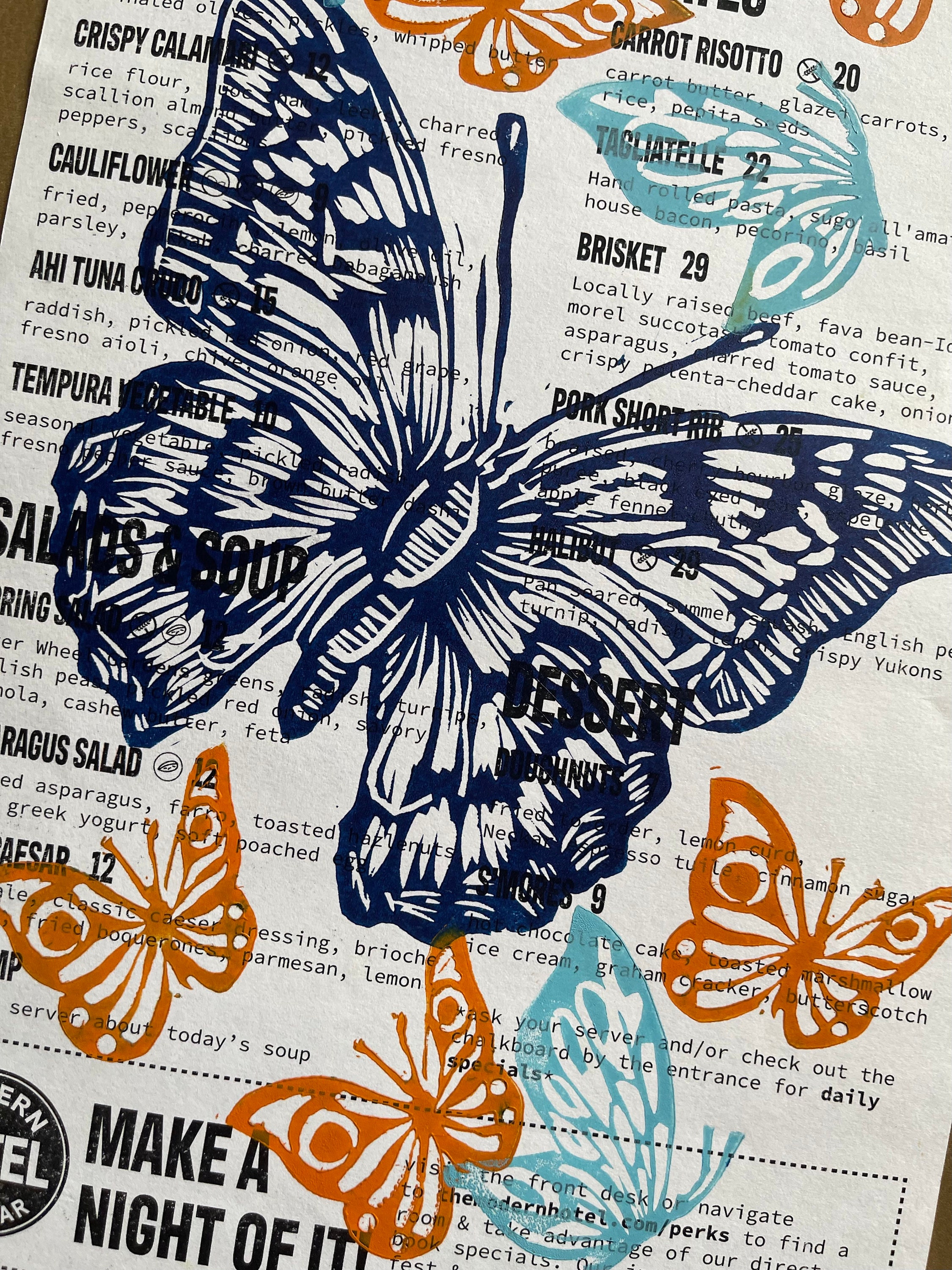 Butterflies Print, No. 31 of 50, for Sale, for Charity, by Julia ...