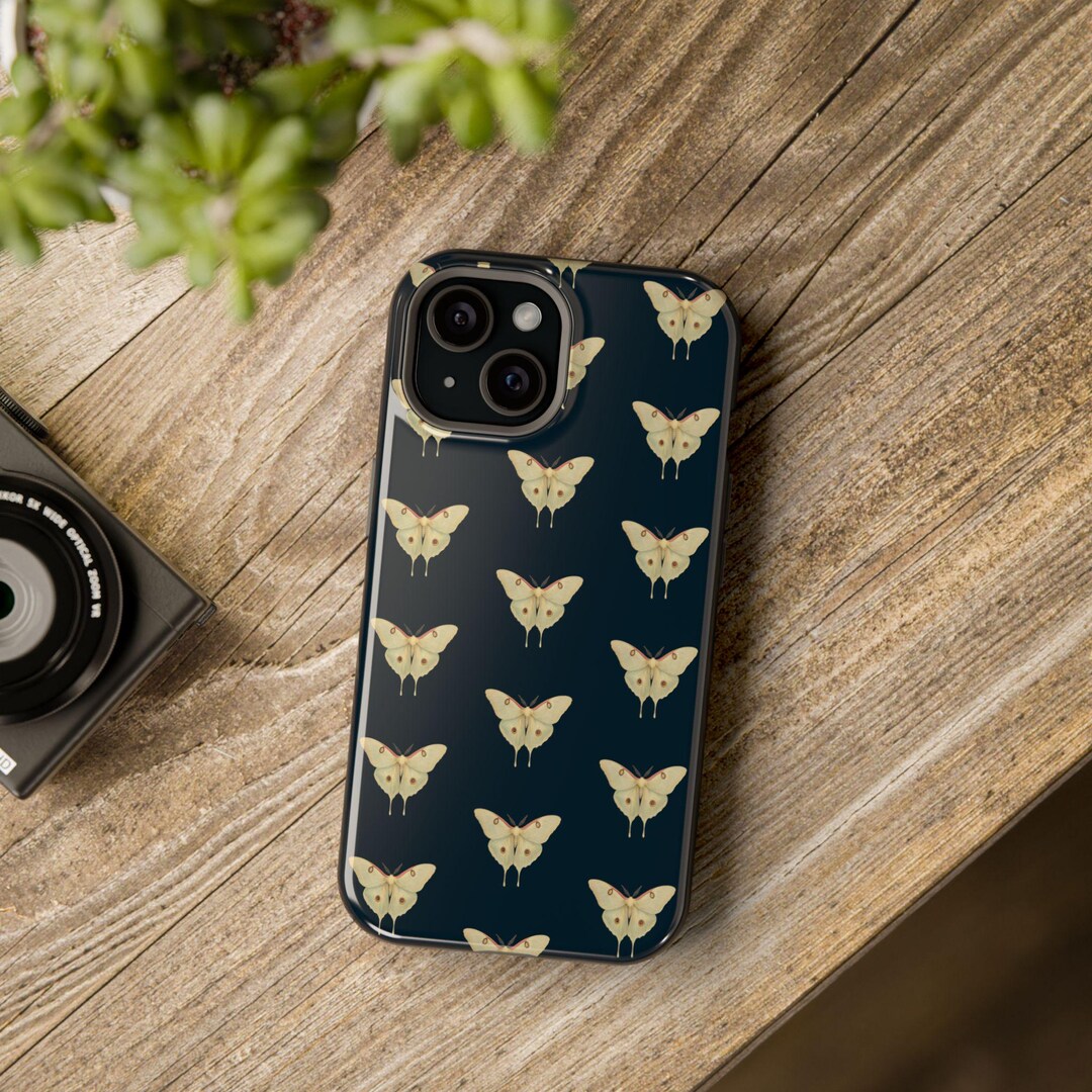 Luna Moth Magnetic Tough Phone Case | iPhone Case | Moth Protective ...