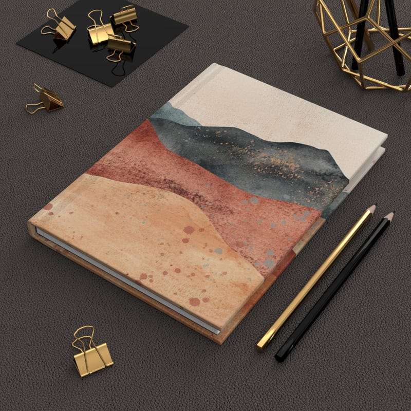 Desert Journal Hardcover - Etsy