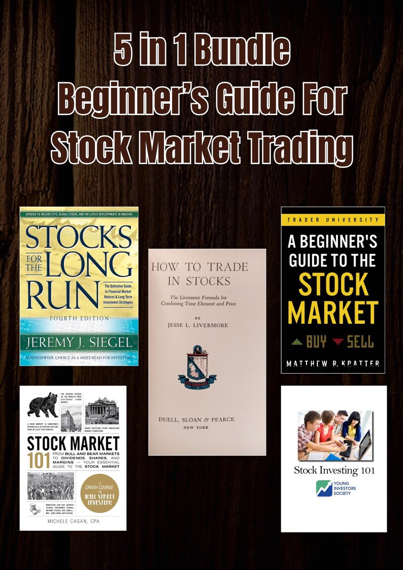 Beginner's Guide for Stock Market - Etsy