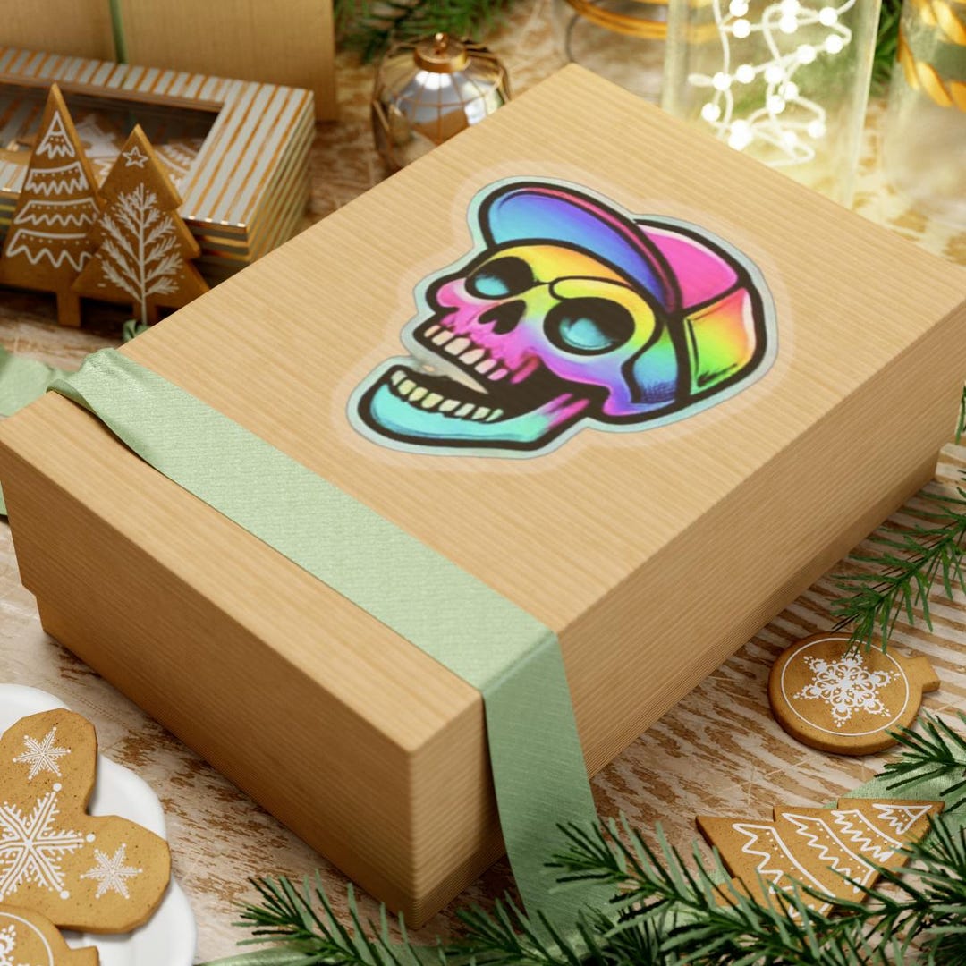 Skull Skeleton Stickers - Etsy