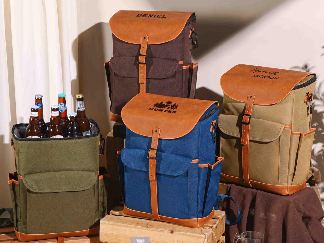 Personalized Cooler Backpack for Men,custom Groomsmen Gift,large Lunch ...