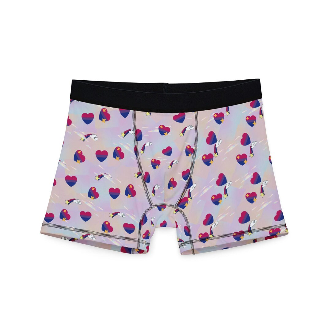 Dreamy Bi Pride Boxers - Etsy