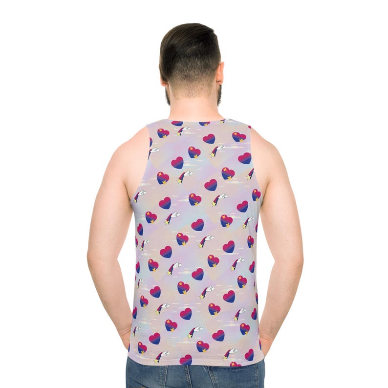 Dreamy Bi Pride Tank Top - Etsy