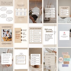 Social Media Manager Templates Instagram Template Digital Marketing ...