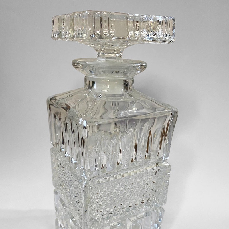 Square Decanter - Etsy