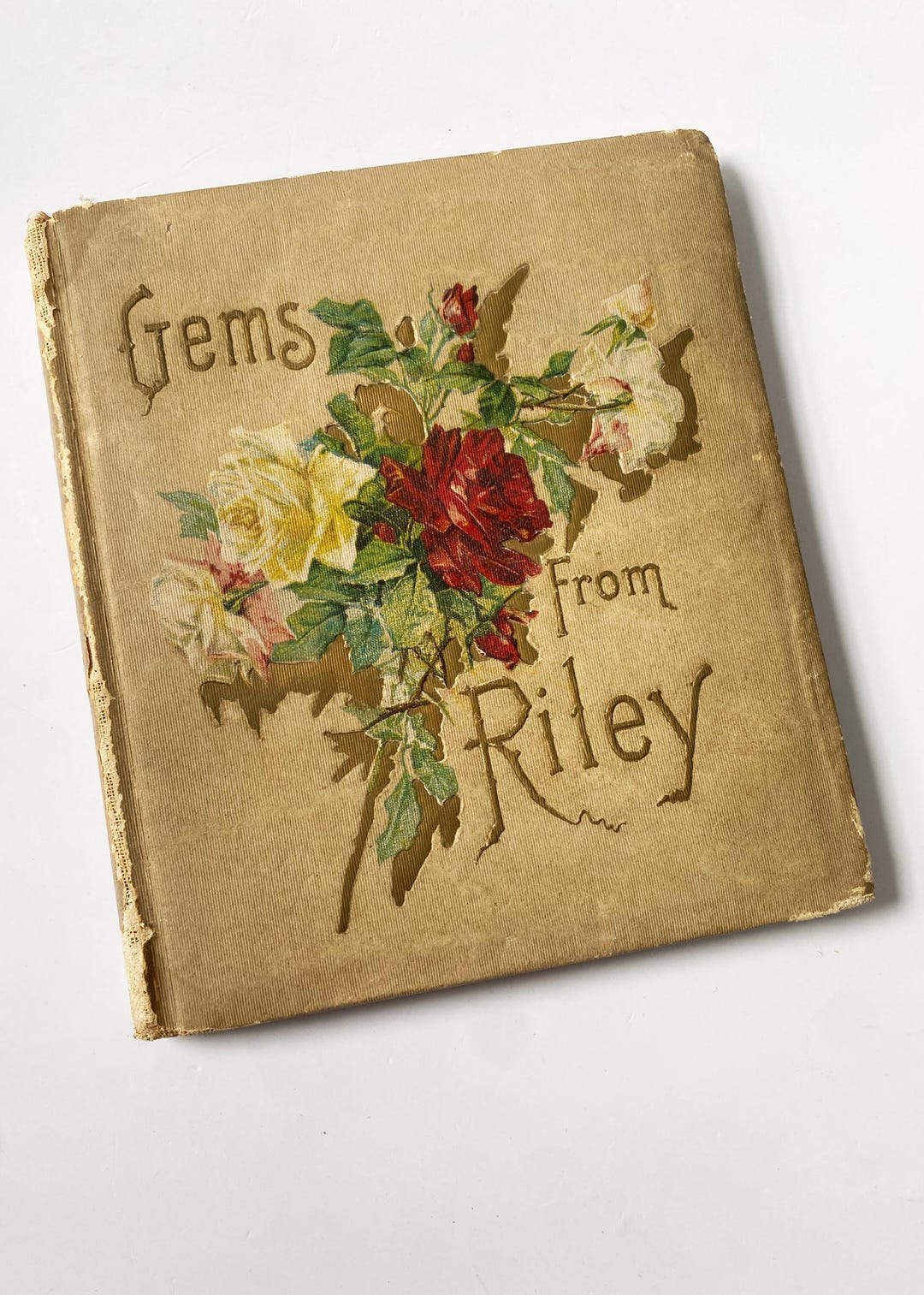 Antique Books (2) - Gems From Riley, 1904 - James Whitcomb Riley and ...