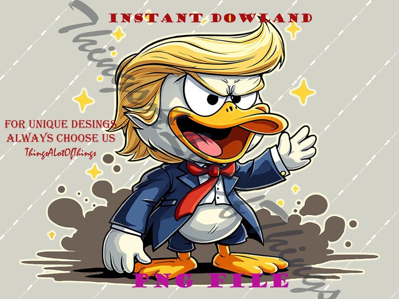 Trump Png, Donald Trump Png, President Trump, Trump Duck, Duck Png ...