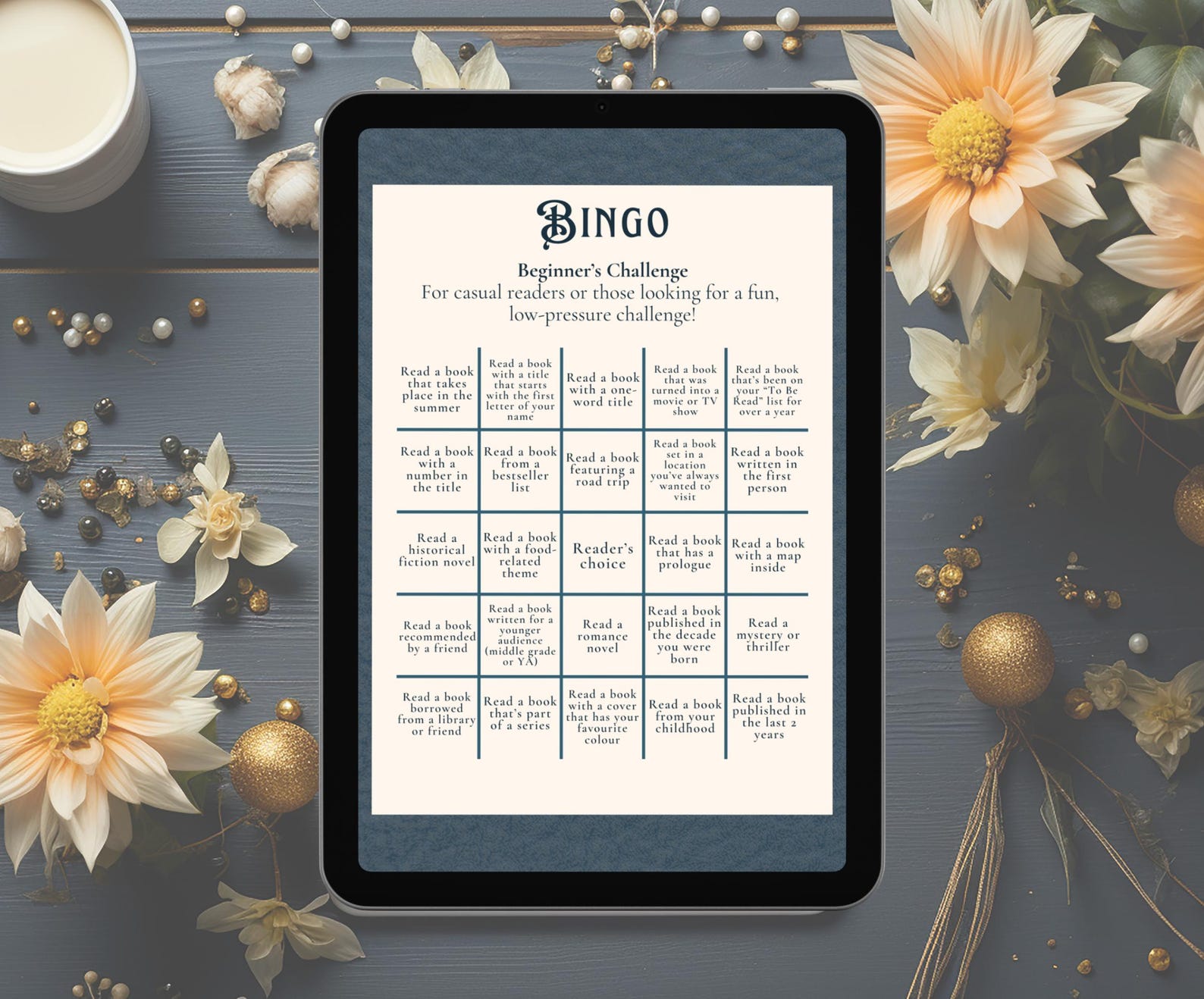Reading Bingo Cards Printable | Fun Book Challenge Game | Literary ...