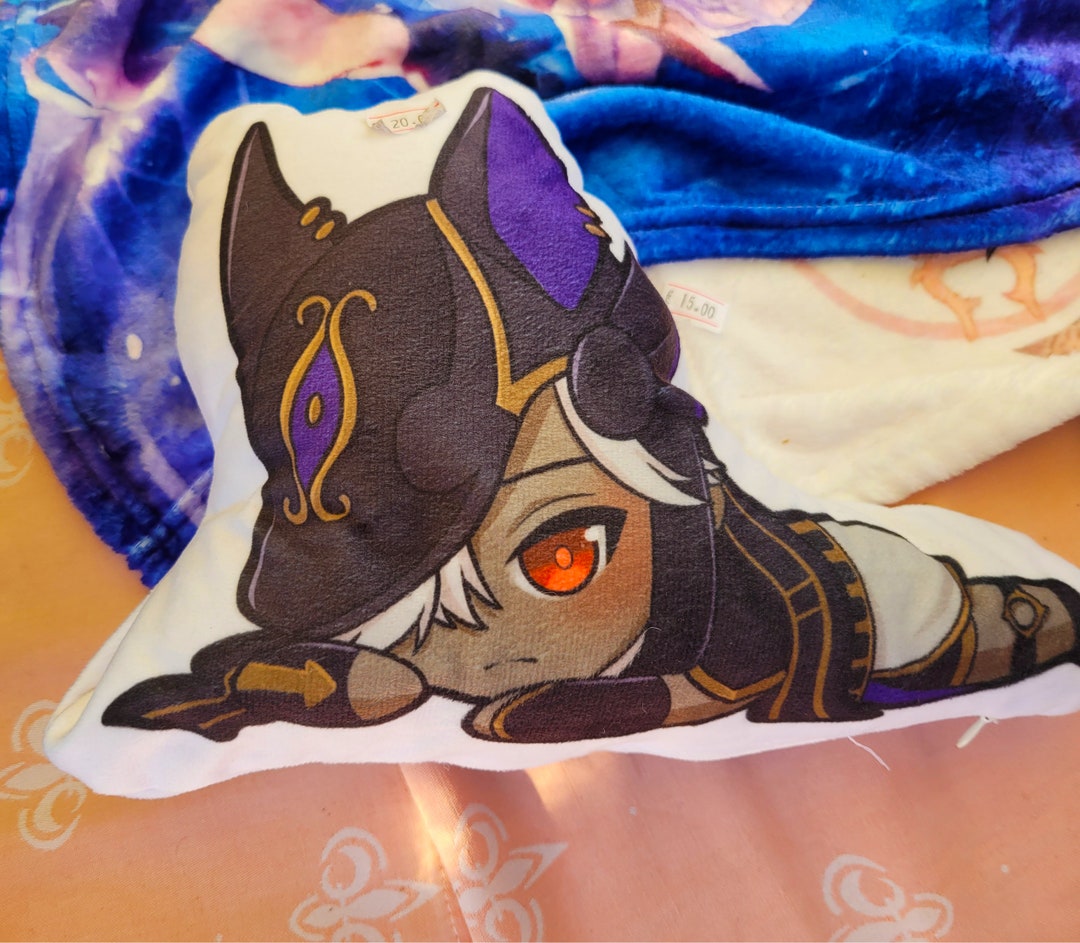 Genshin Impact Plush Cyno Laying Down Double-sided 30 Cm & 60 Cm - Etsy