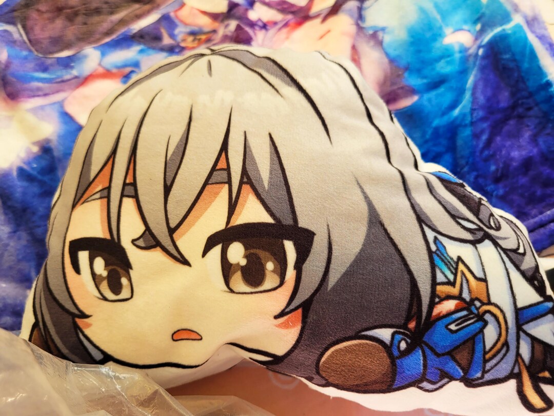 Honkai Star Rail Plush | Bronya Laying Down Double-sided | 30 Cm & 60 ...