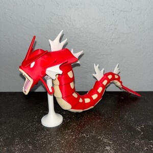 Shiny Red Gyarados Multi-colored 3D Model - Etsy