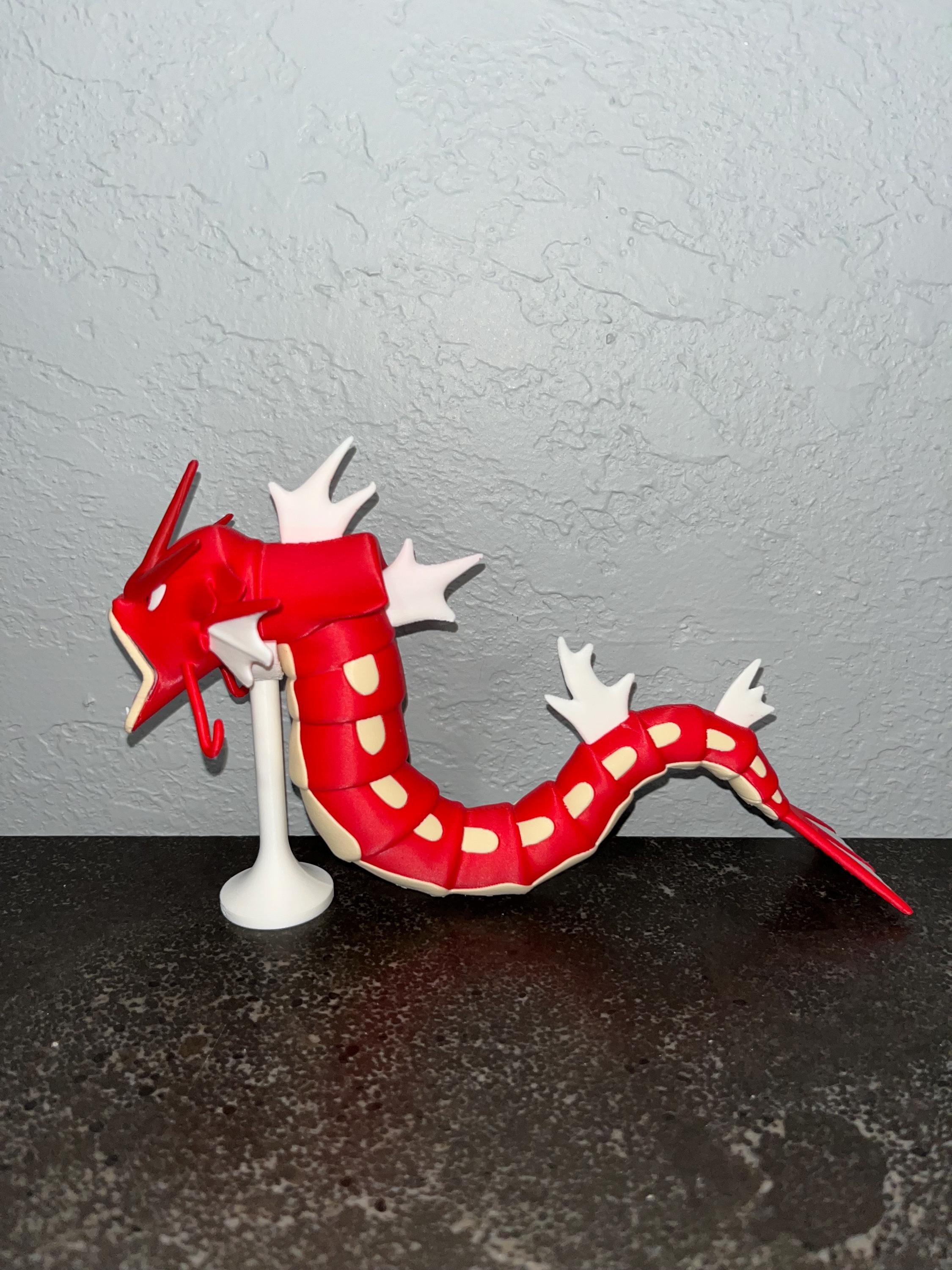 Shiny Red Gyarados Multi-colored 3D Model - Etsy