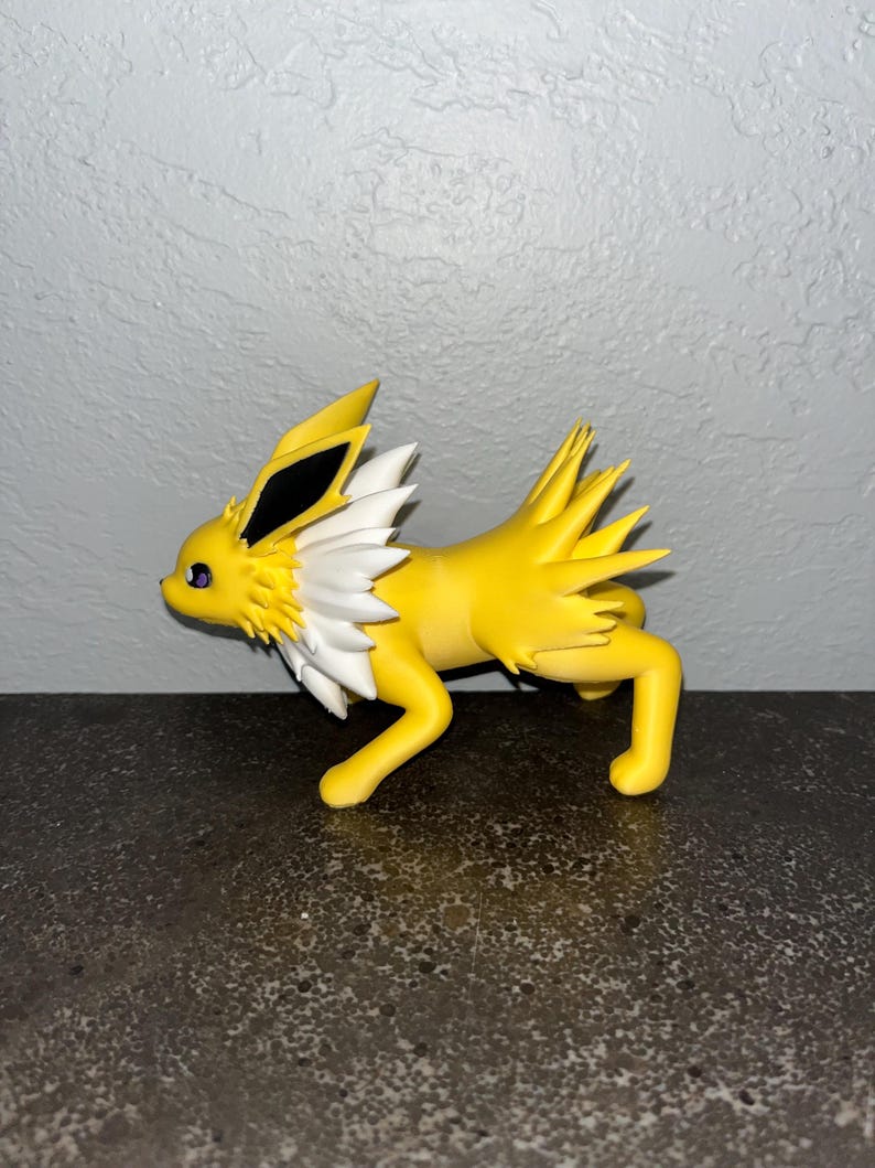 Jolteon Multi-colored 3D Model - Etsy