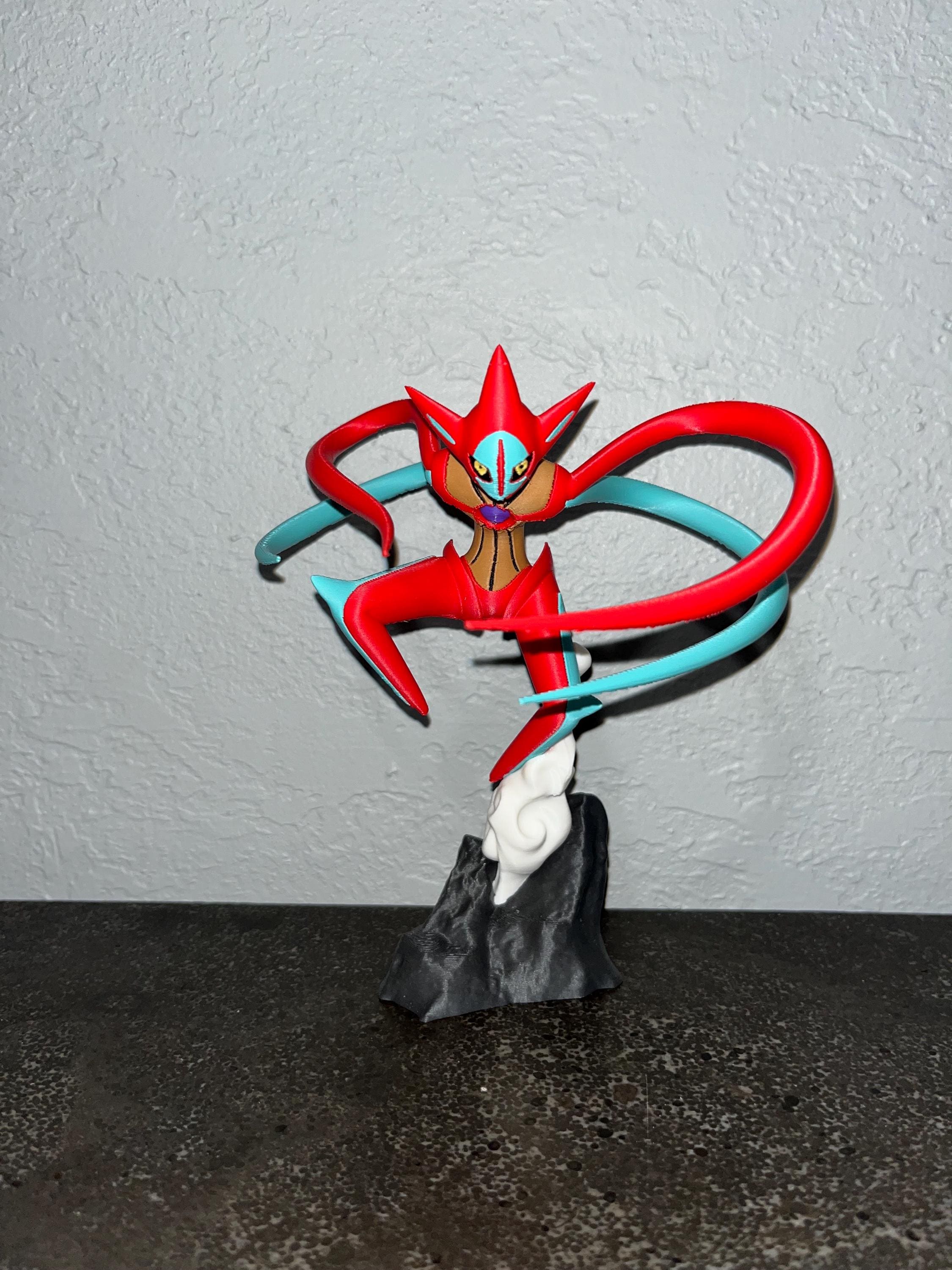 Deoxys Multi-colored 3D Model - Etsy