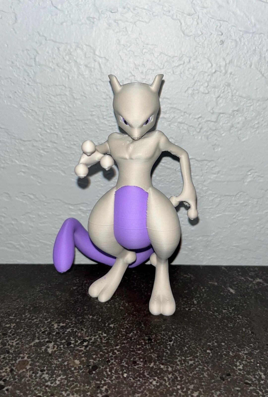 Mewtwo Multi-colored 3D Model - Etsy